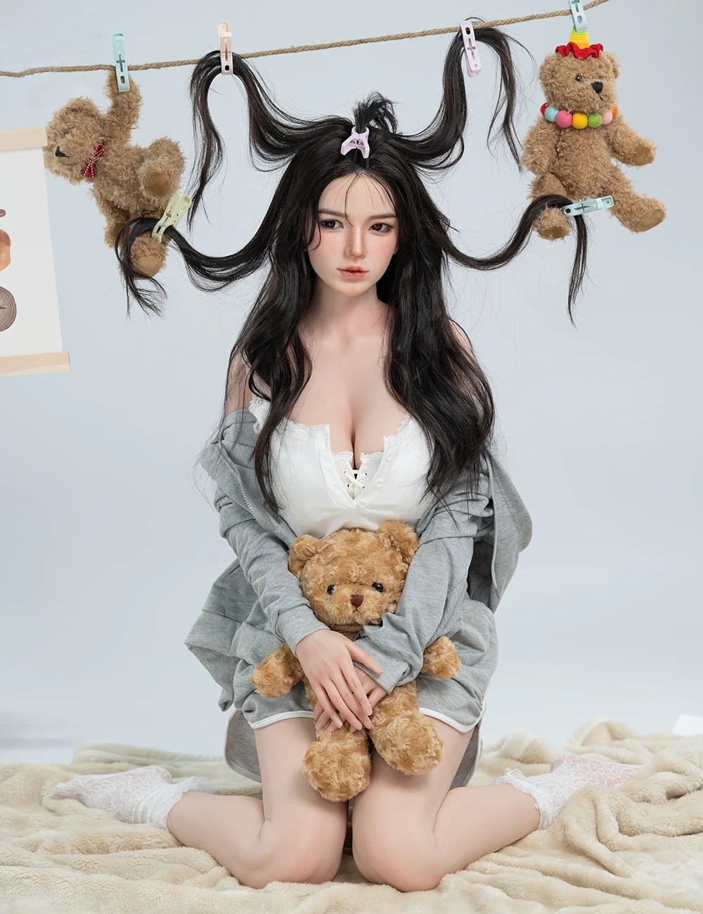 Fairy 157cm D-cup Silicone Sex Doll - TOP-CYDOLL